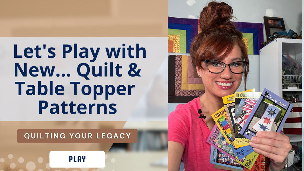 New Villa Rosa Quilt & Table Topper Patterns – Norton House Quilting